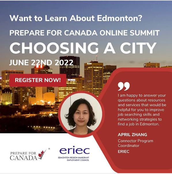 Prepare for Canada Online Summit - ERIEC: Career Resources for Immigrants