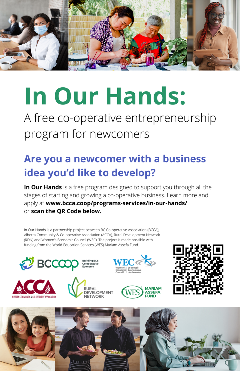 In Our Hands: Newcomer Co-operative Entrepreneurship Program - ERIEC ...