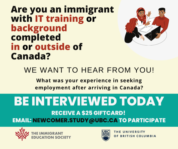 Research Study for Immigrant Professionals in IT - ERIEC: Career ...